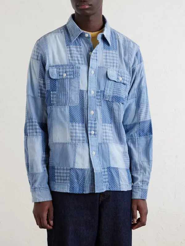 Polo Ralph Lauren Patchwork Cotton Shirt