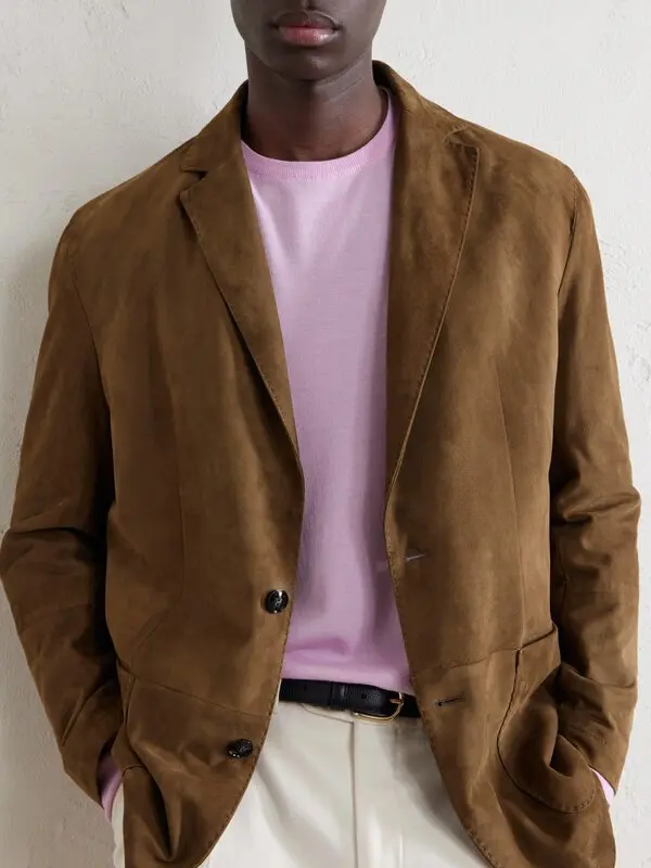 William Lockie Merino Wool Crewneck Sweater - Pink