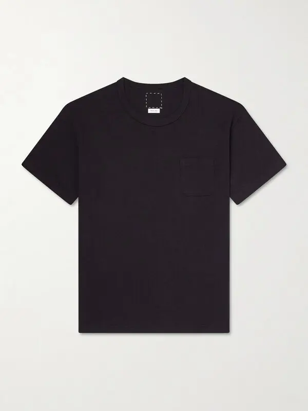 Visvim Cotton-jersey T-shirt - Black