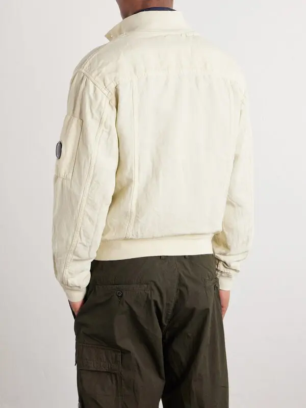 C.P. COMPANY Broken Twill Jacket - Neutrals