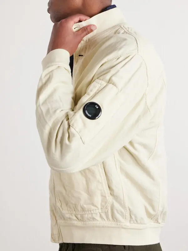 C.P. COMPANY Broken Twill Jacket - Neutrals