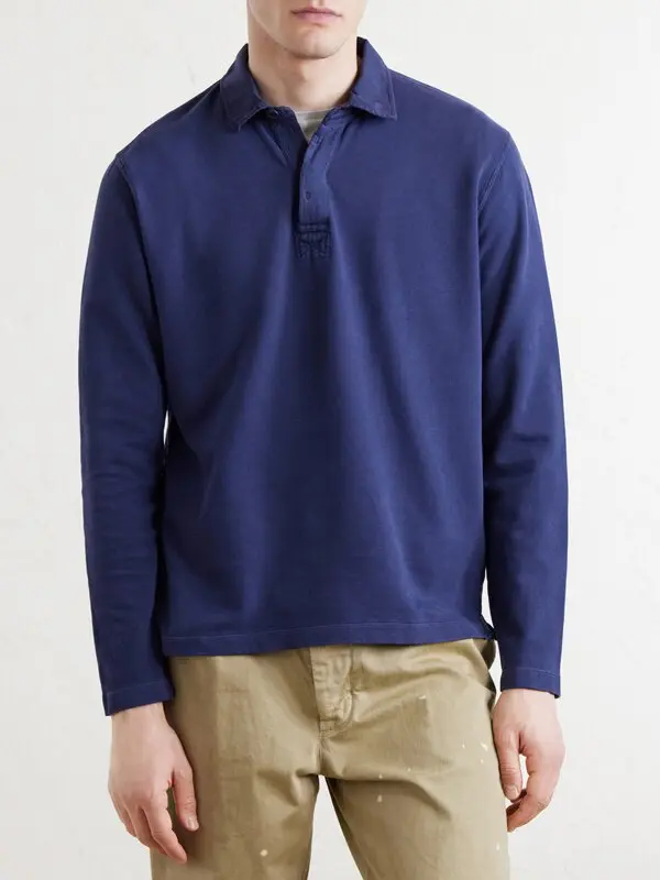 Hartford Cotton-fleece Rugby Shirt