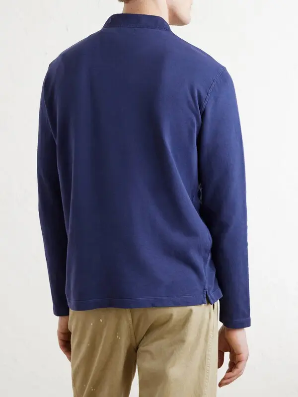 Hartford Cotton-fleece Rugby Shirt