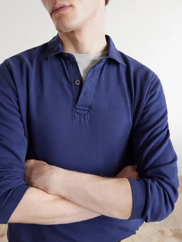 Hartford Cotton-fleece Rugby Shirt