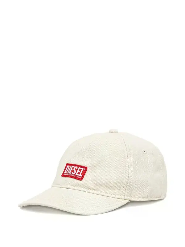 DIESEL® Logo-patch Baseball Cap - White