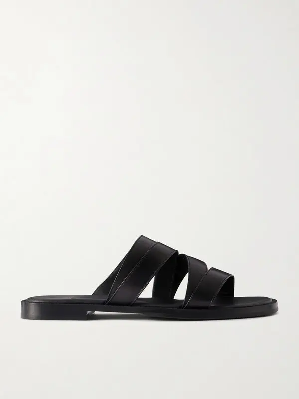 J.M. WESTON Leather Sandals