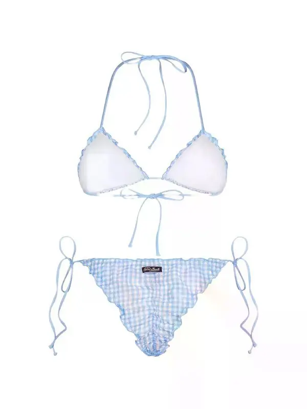 MC2 SAINT BARTH Sagitami Vichy Pattern Bikini