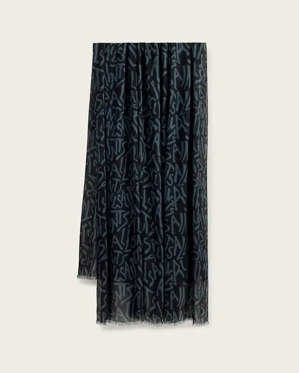 ALLSAINTS Santas Wraparound Pareo - Black