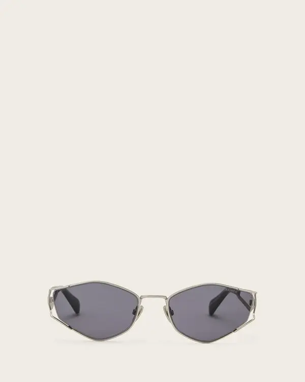 ALLSAINTS Jaye Geometric Frame Sunglasses