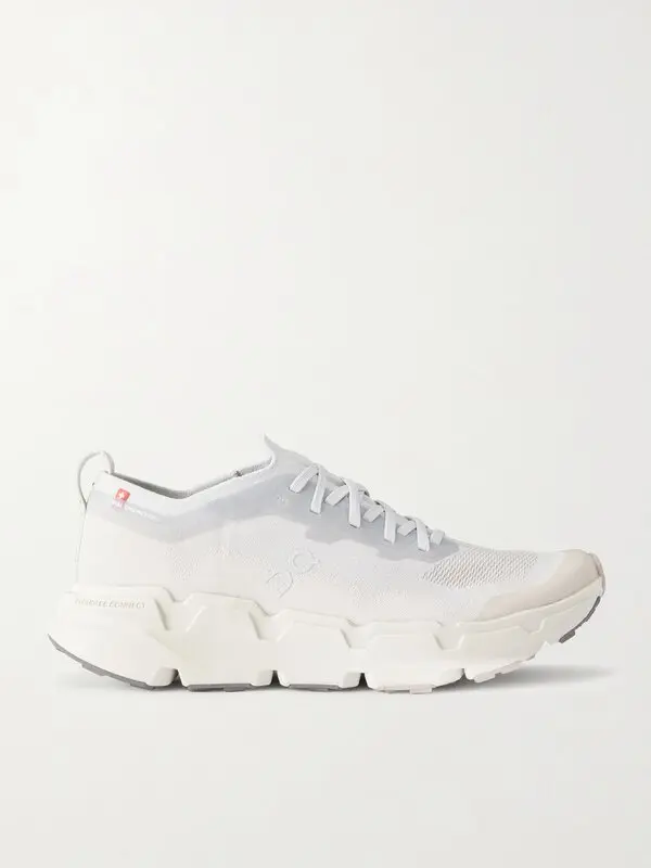 On Cloudsoma Recycled-knit Sneakers - White