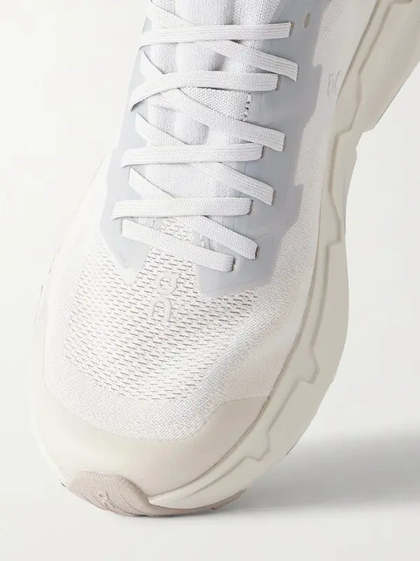 On Cloudsoma Recycled-knit Sneakers - White