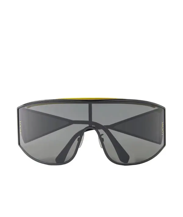 Loewe Speed Shield Mask Metal Sunglasses - Gray