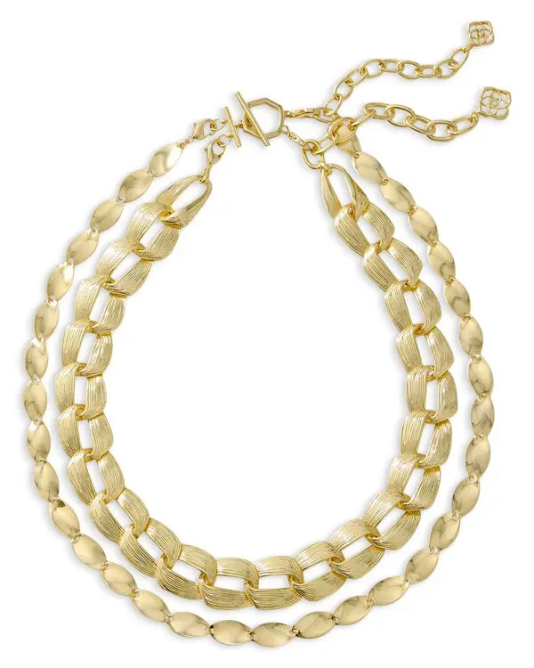 Kendra Scott Kira Multi Strand Chain Necklace