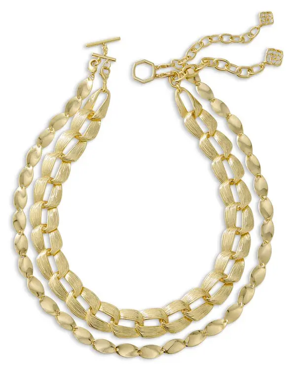 Kendra Scott Kira Multi Strand Chain Necklace