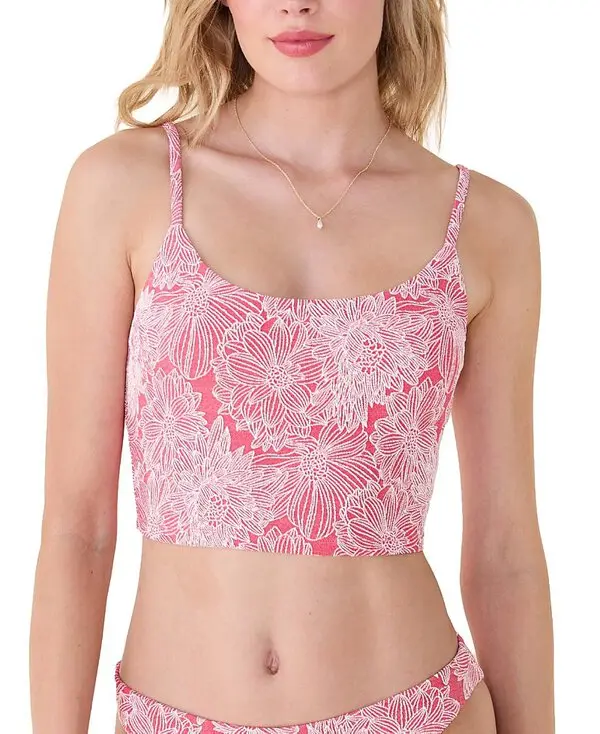 ANDIE Amalfi Scoop Neck Bikini Top - Peachy