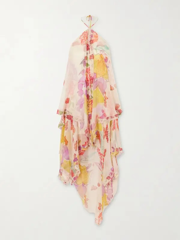 DONDE ESTEBAN Flores Ruffled Maxi Dress - Multi