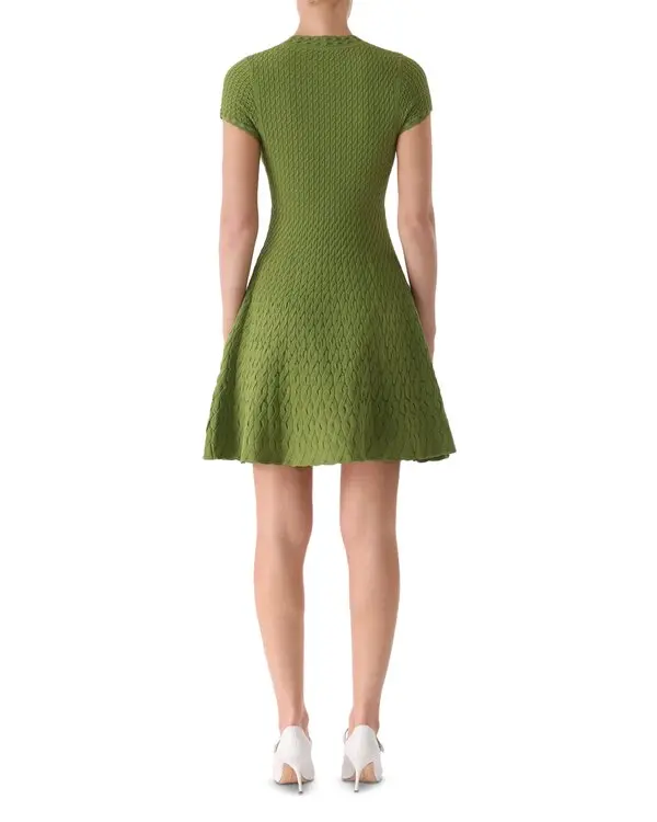 JASON WU Short Sleeve Cable Knit Dress