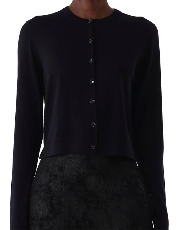 JASON WU Wool Cardigan - Navy