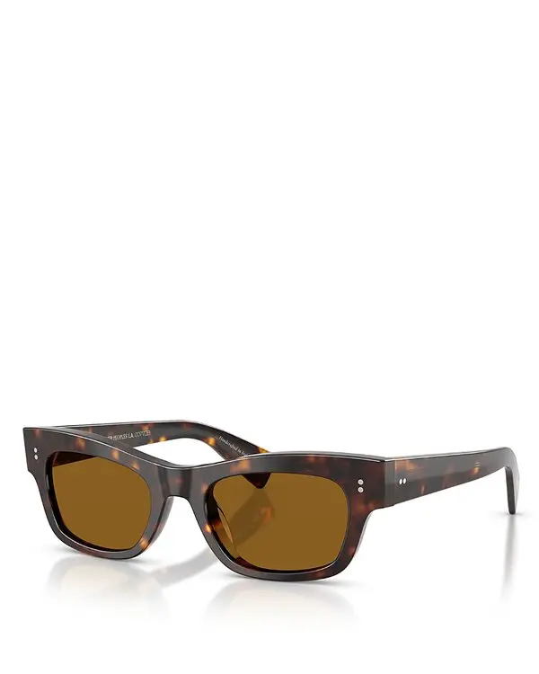 Oliver Spencer Sonia Pillow Sunglasses - Brown