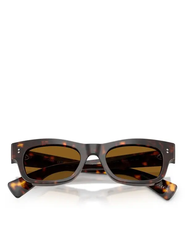 Oliver Spencer Sonia Pillow Sunglasses - Brown