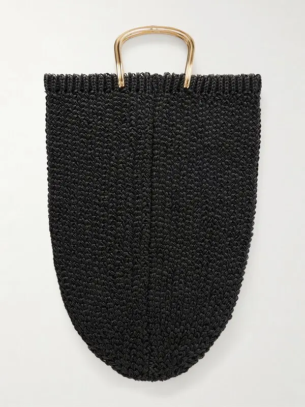 Tory Burch Woven Raffia Tote Bag