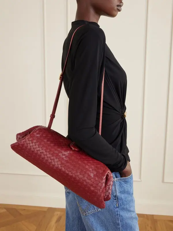 Bottega Veneta Lauren 1979 Intrecciato Leather Clutch