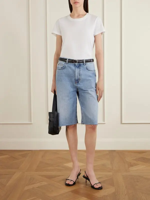 RÓHE Denim Shorts