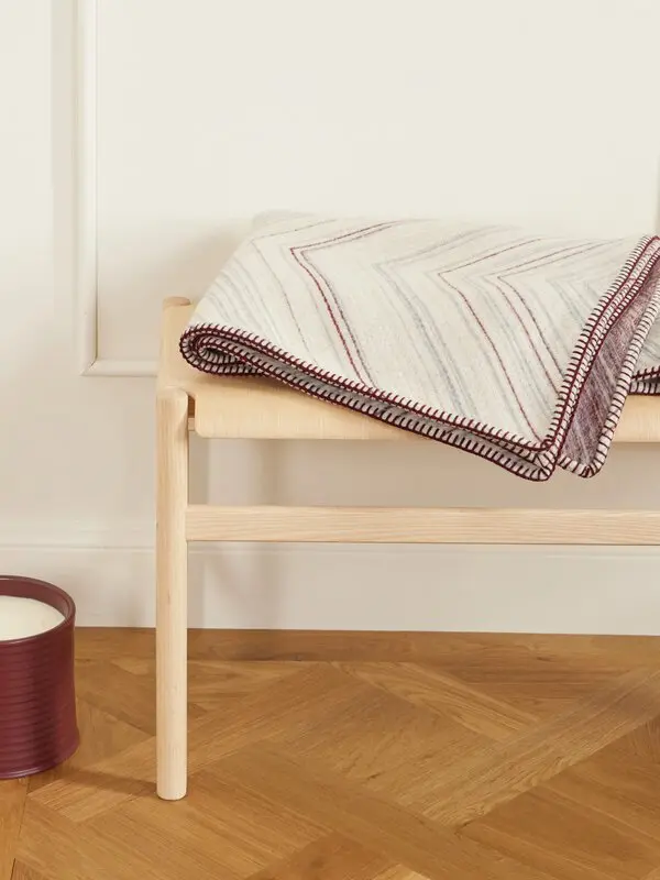 Missoni Striped Wool And Cashmere-blend Throw