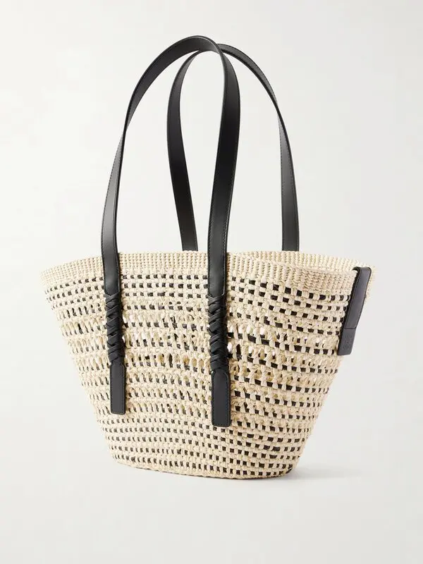 Loewe Paula's Ibiza Braid Medium Raffia Tote - Neutrals