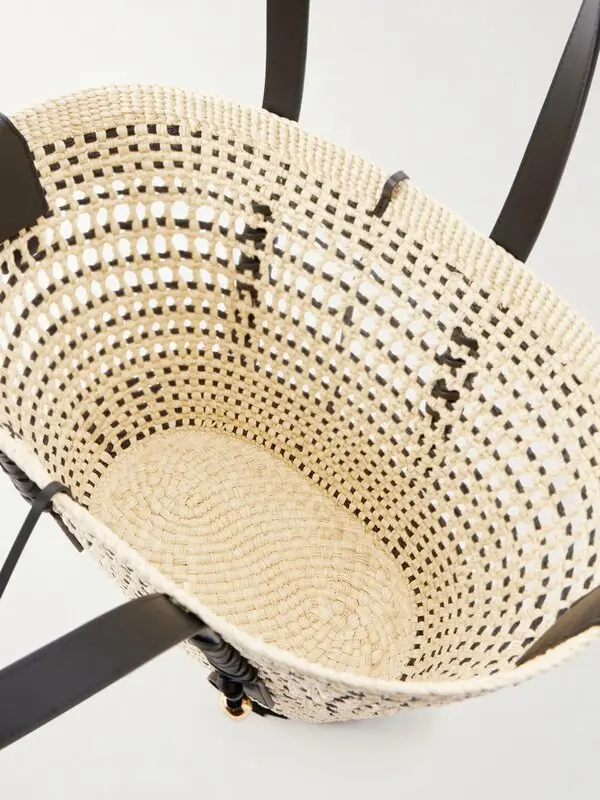 Loewe Paula's Ibiza Braid Medium Raffia Tote - Neutrals