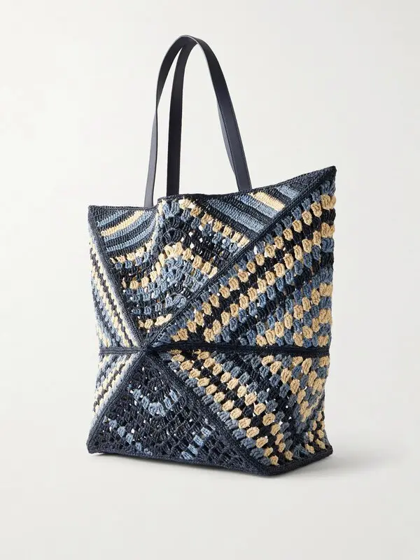 Loewe Paula's Ibiza Puzzle Fold Large Shoulder Bag