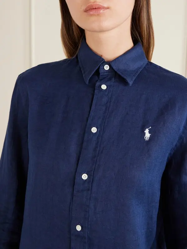 Polo Ralph Lauren Embroidered Linen Shirt