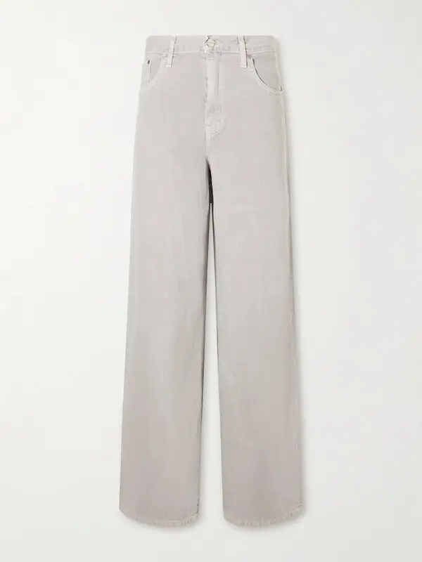 TWP Tiny Dancer Mid-rise Wide-leg Jeans