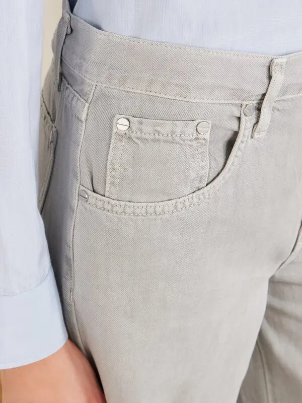 TWP Tiny Dancer Mid-rise Wide-leg Jeans