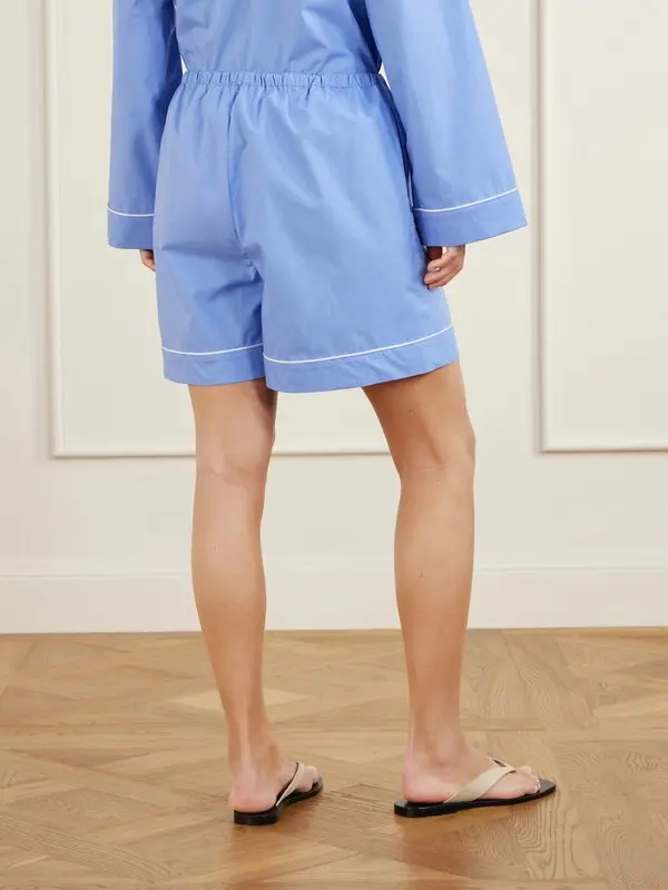 RÓHE Cotton-poplin 'jam' Shorts