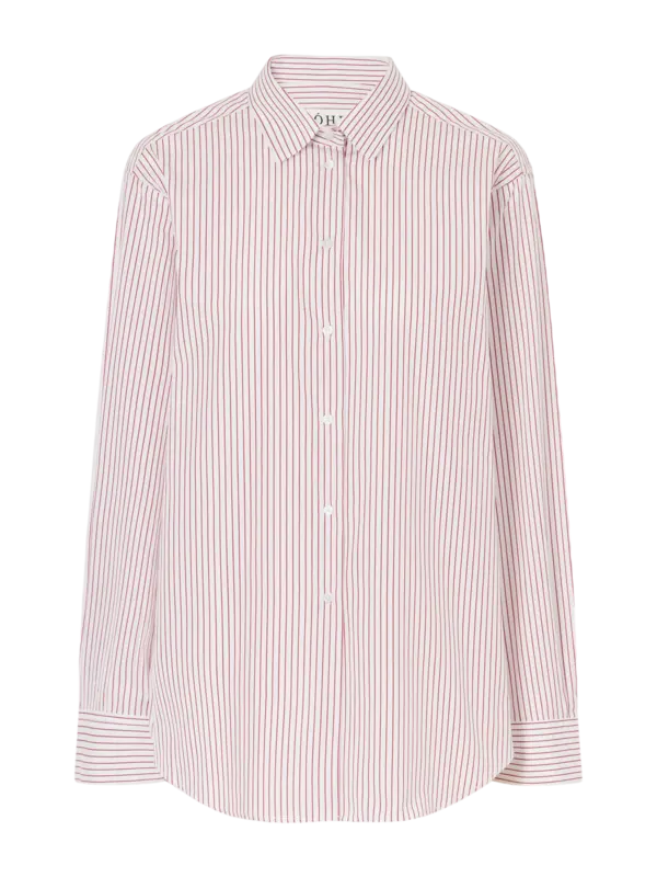 RÓHE Striped Cotton-poplin Shirt - Multi