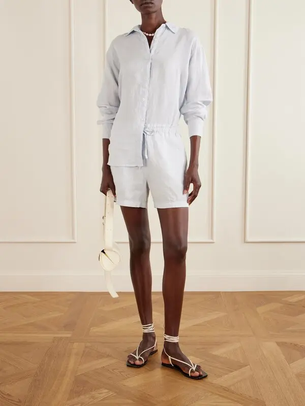 JAMES PERSE Linen-canvas Shirt