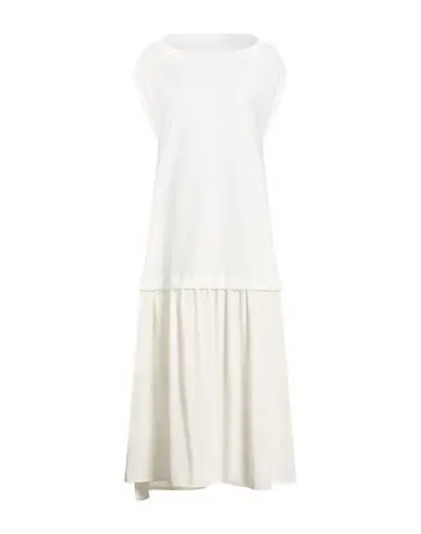 Y'S YOHJI YAMAMOTO Midi Dress - White
