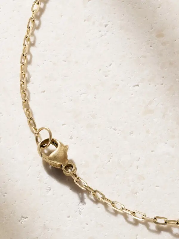 Jia Jia 14-karat Citrine And Diamond Pendant Necklace