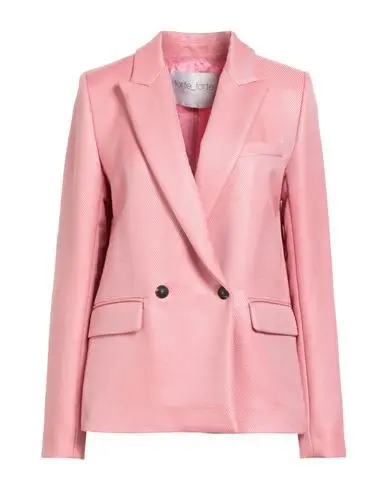 FORTE_FORTE Virgin Wool-viscose Blazer - Pink