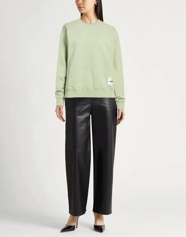 JIL SANDER Cotton Sweatshirt - Green