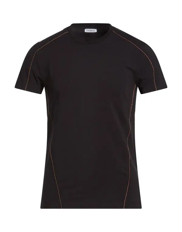 BIKKEMBERGS T-shirt Size Cotton, Elastane