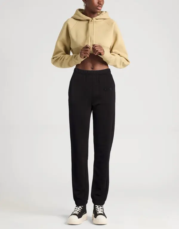 CHIARA FERRAGNI Cotton Fleece Track Pants - Black