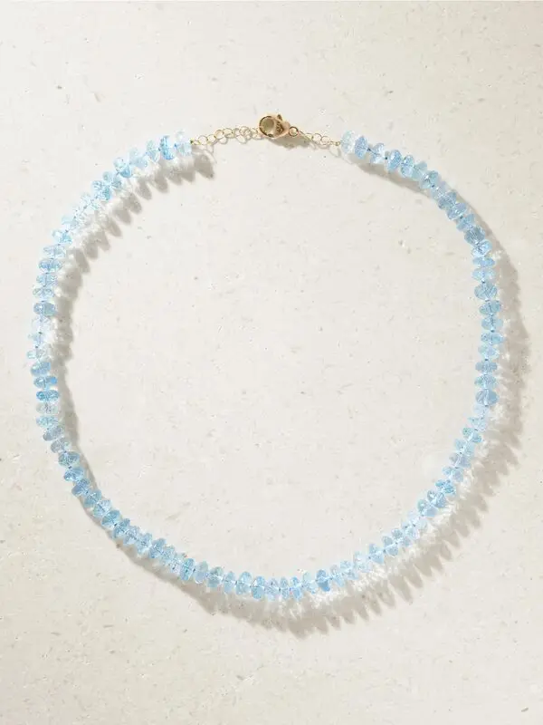 Jia Jia Oracle Sky Topaz Necklace - Blue
