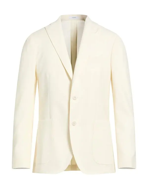 Boglioli Blazer Size Virgin Wool - White
