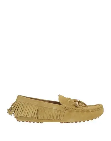 APEPAZZA Hooney Driving Loafers - Mustard