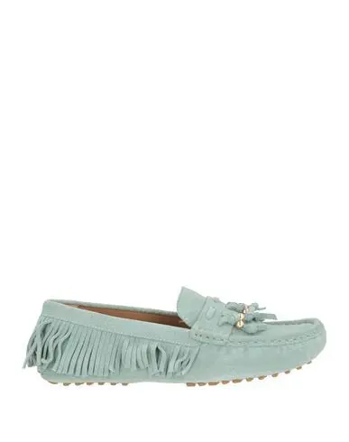 APEPAZZA Hooney Loafers Mustard Size Leather - Sage Green