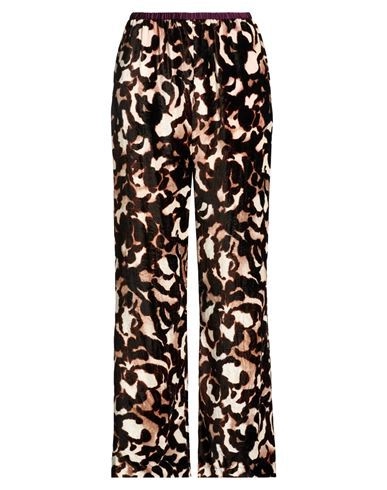 FORTE_FORTE Viscose Polyester Pants - Purple