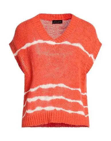 ROBERTO COLLINA Tie-dyed Sleeveless Sweater - Tomato Red