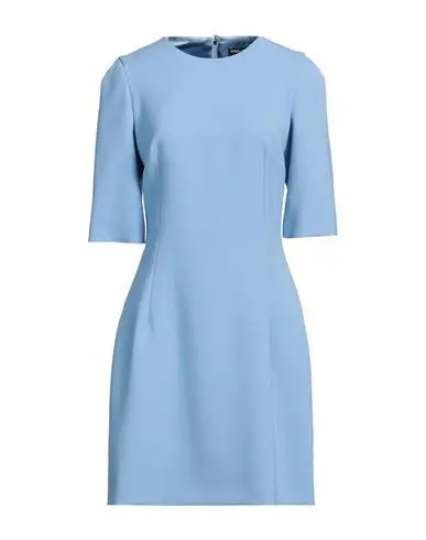 Dolce & Gabbana Mini Flared Dress - Blue